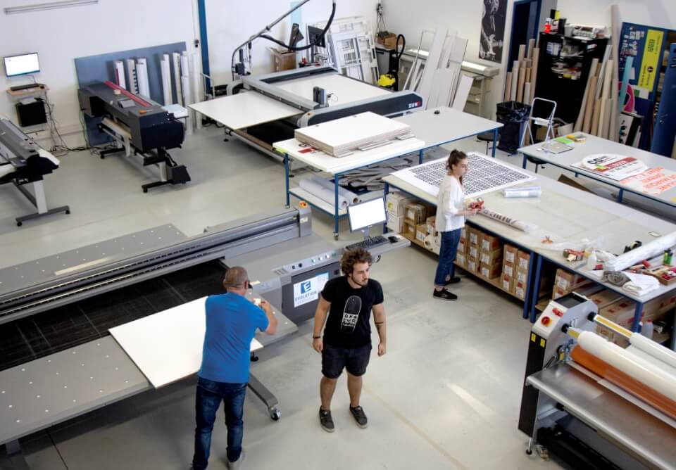 Parc machines & atelier créatif | Évolution Graphique