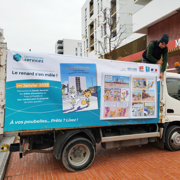 Bâche PVC | Évolution Graphique